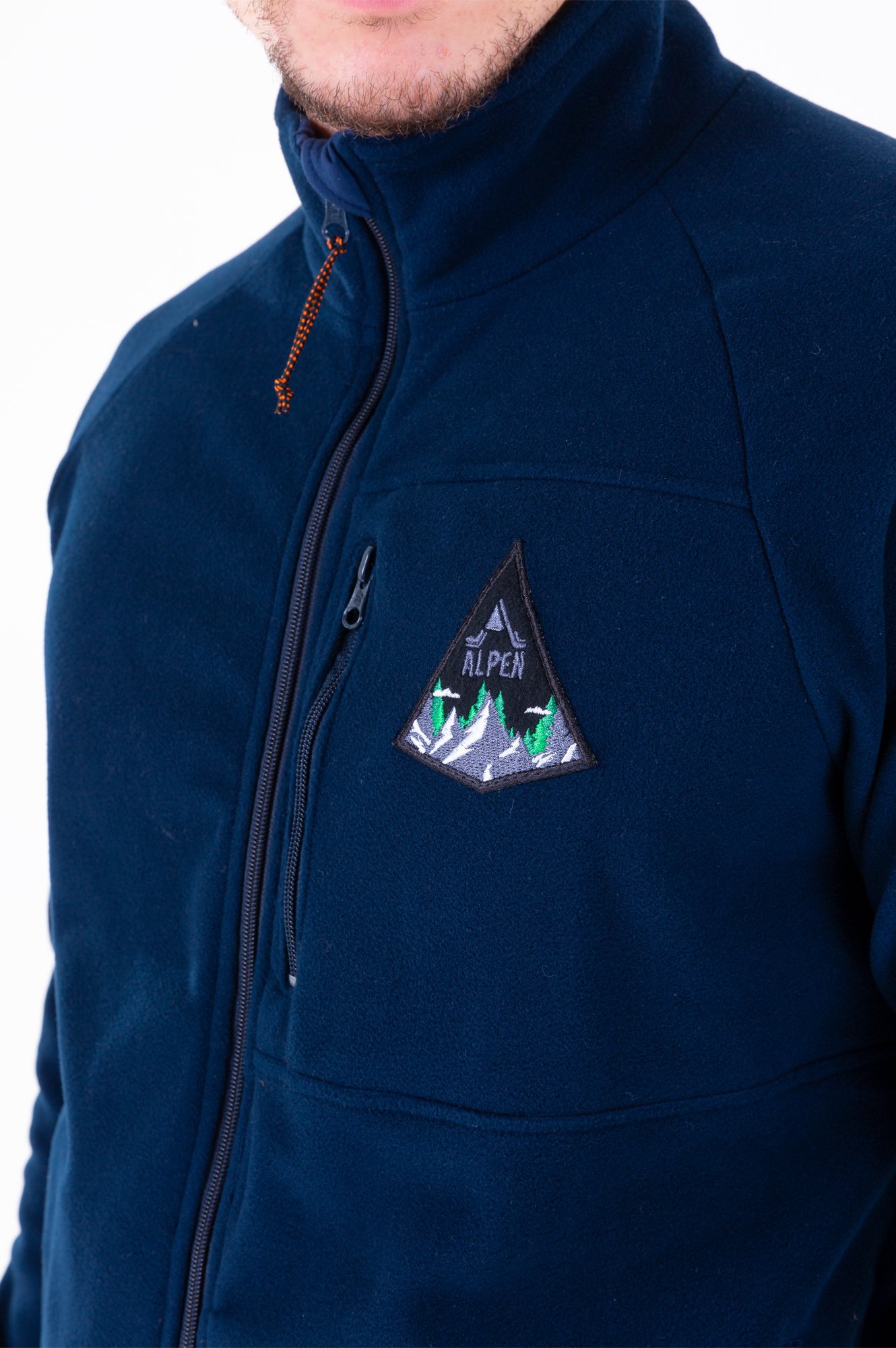 Jaqueta Fleece Patch Masculina Alpen
