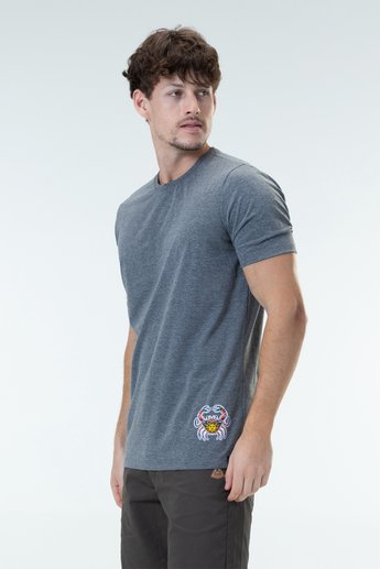 CAMISETA PENTEADA HALF CRAB MASC ALPEN